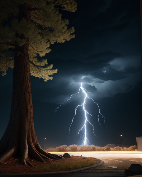 Lightning Strike: A Haiku – Ken_W_Writer’s Stories and Poems