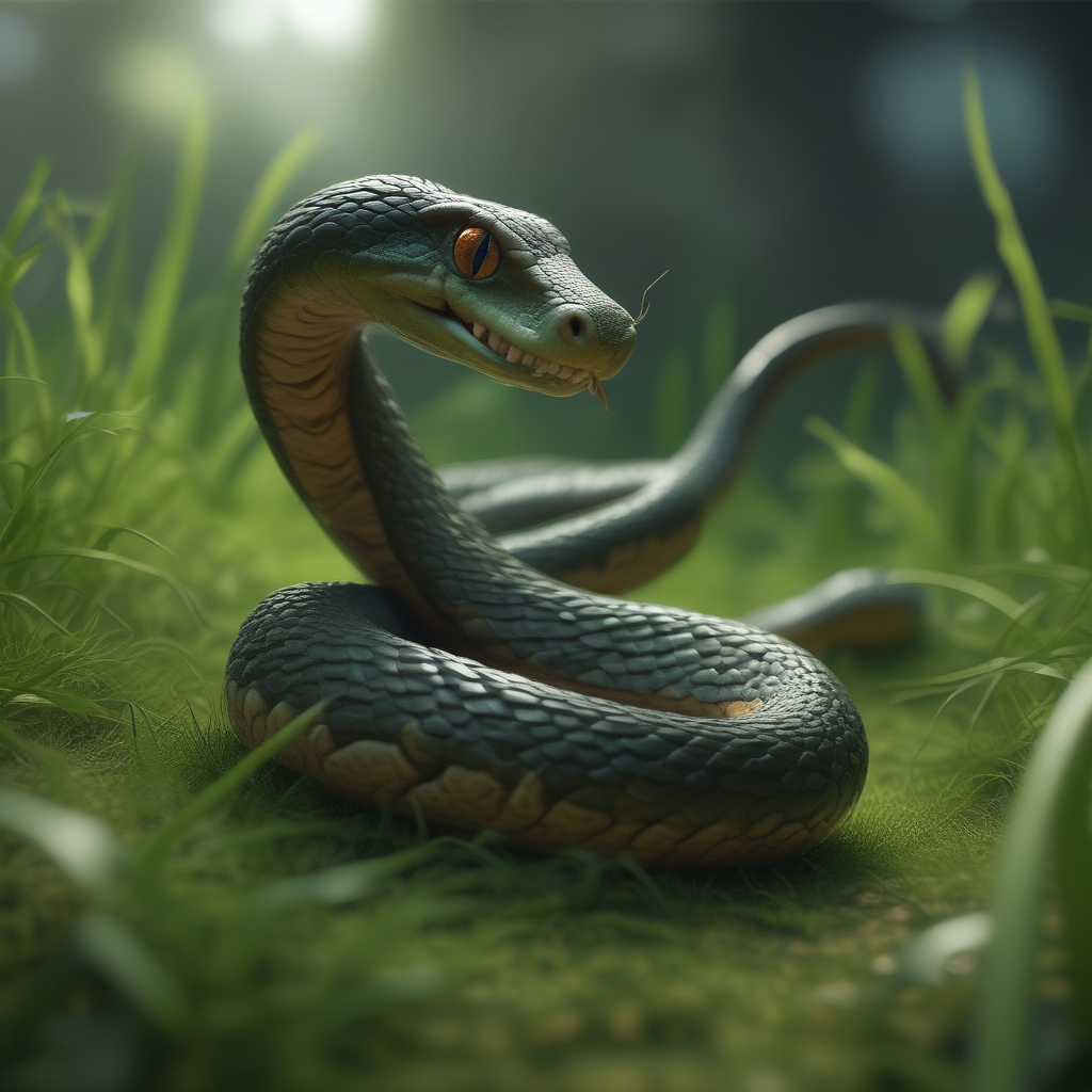 The Friendly Snake – Ken_W_Writer’s Stories and Poems