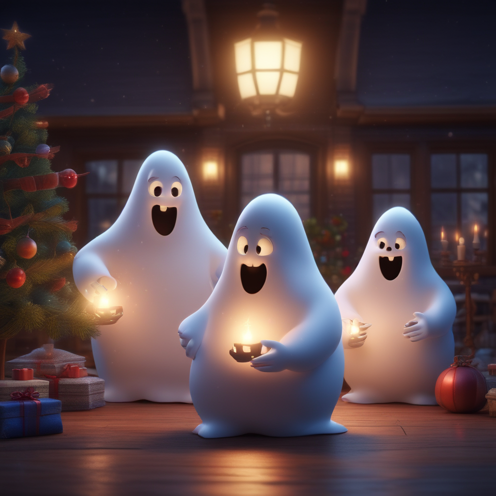 The Christmas Ghosts: Behind the Scenes – Ken_W_Writer’s Stories and Poems
